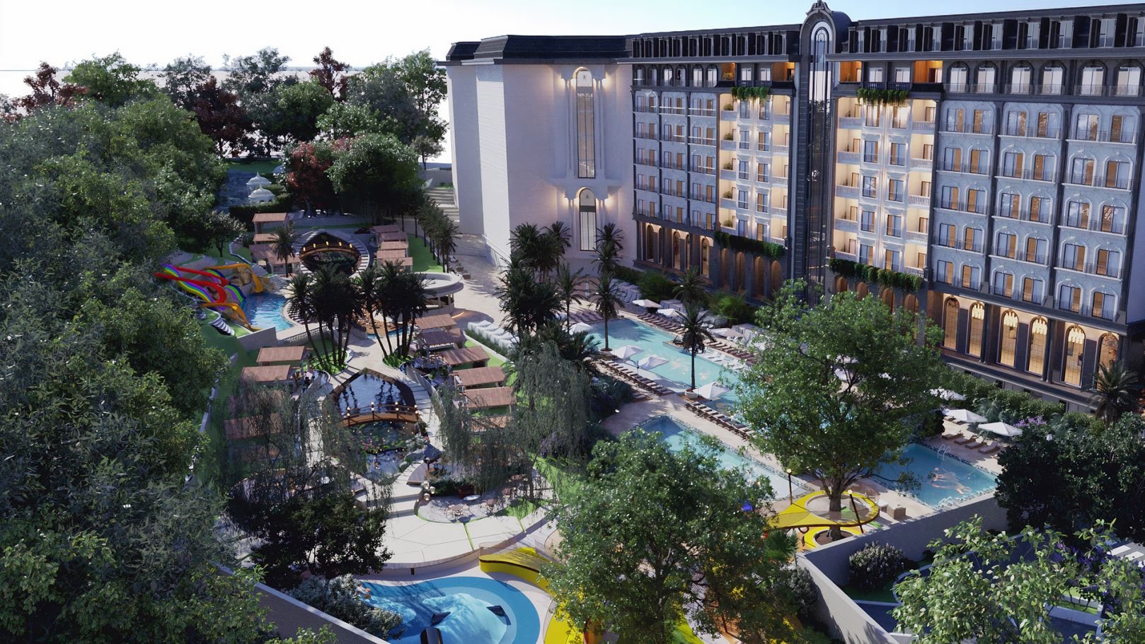 Yeni bir otel ve yaşam kompleksi olan Terma Garden, Aralık’ta ...